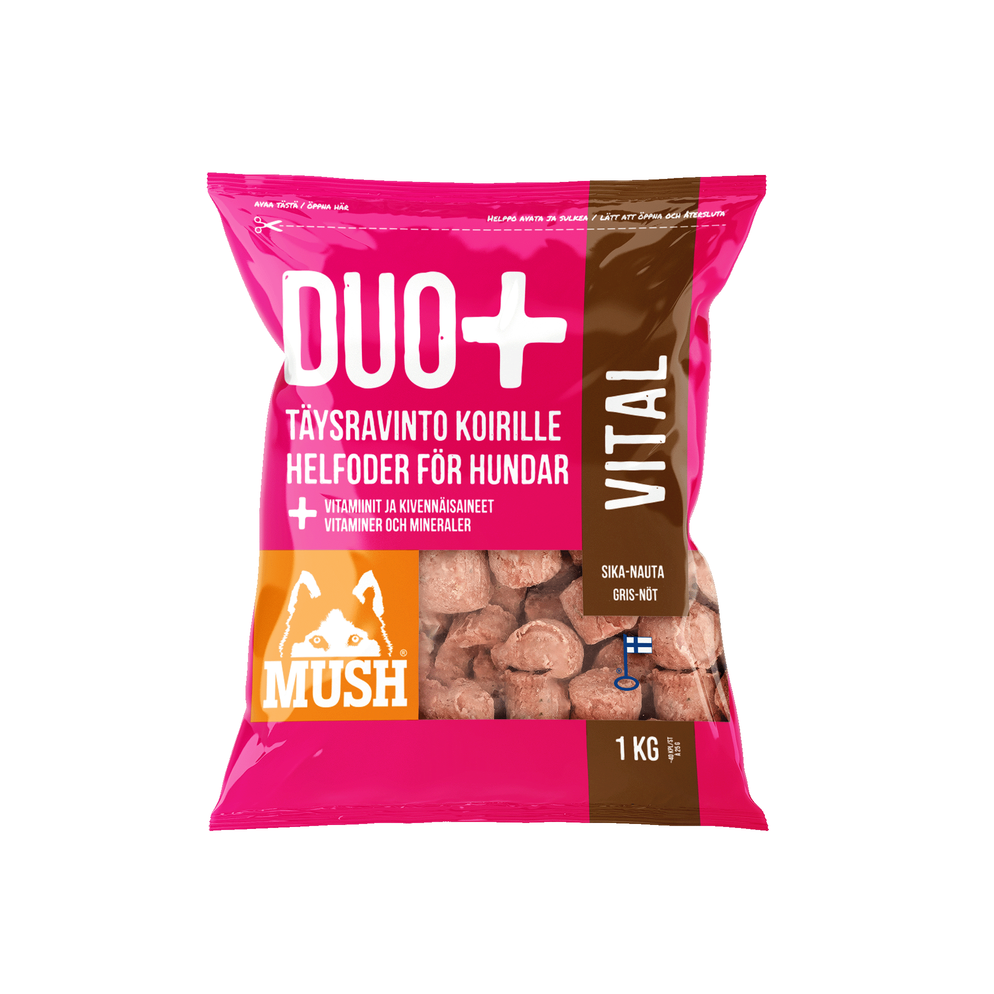 Mush Duo+ Vital 1kg | Dogstop